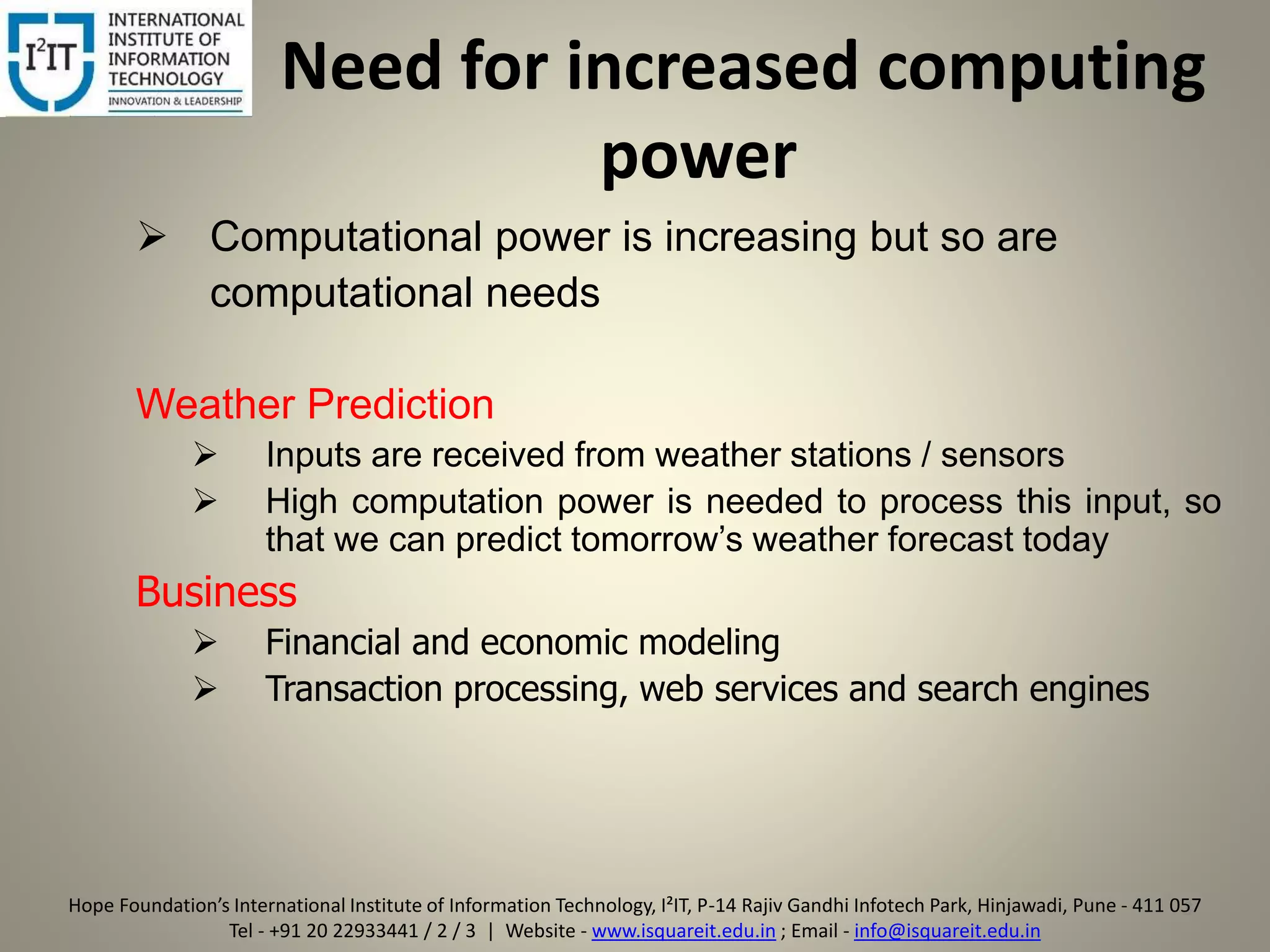 What Is High Performance-Computing? | PPT