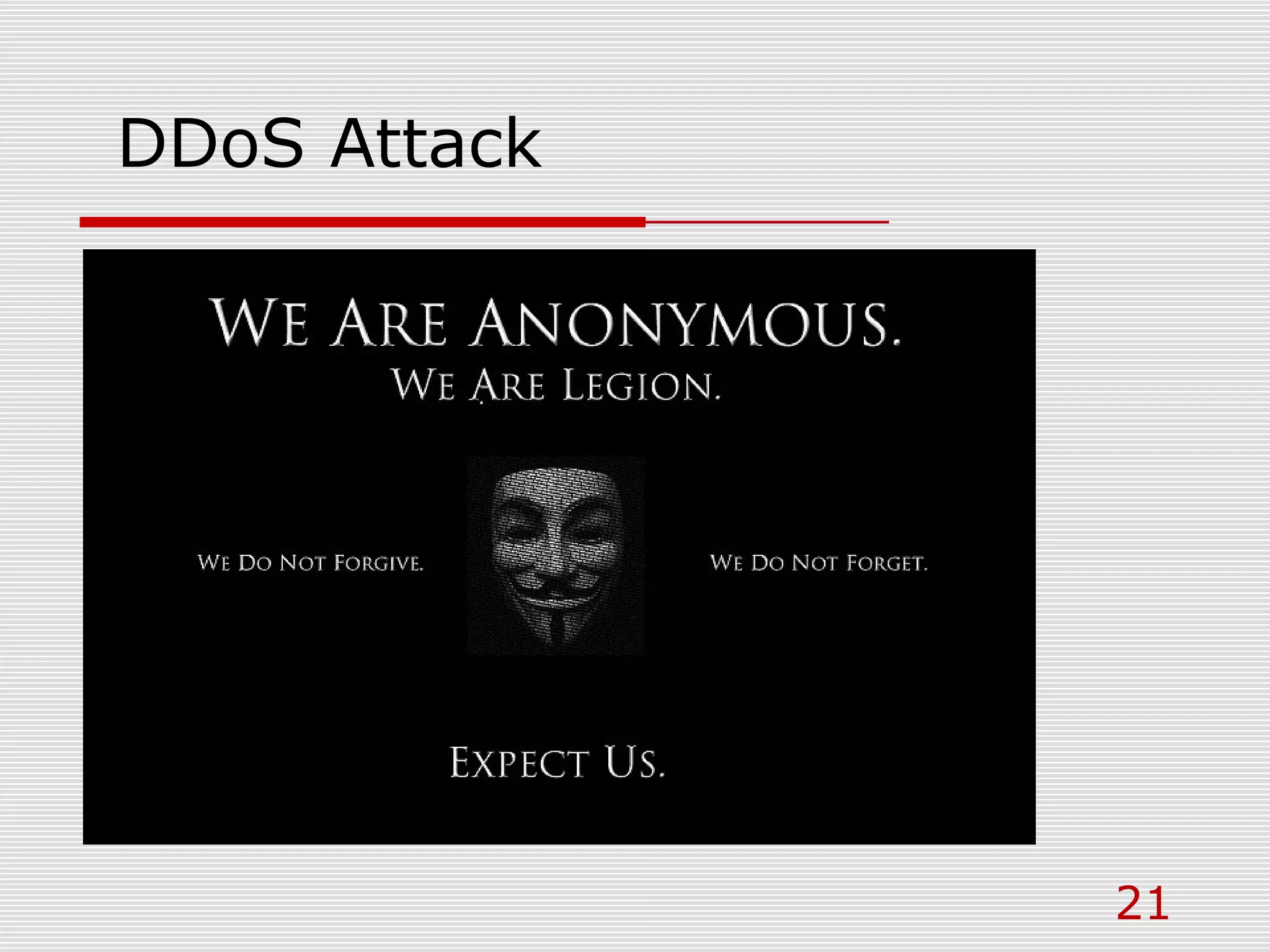 DDoS Attack PPT by Nitin Bisht | PPT
