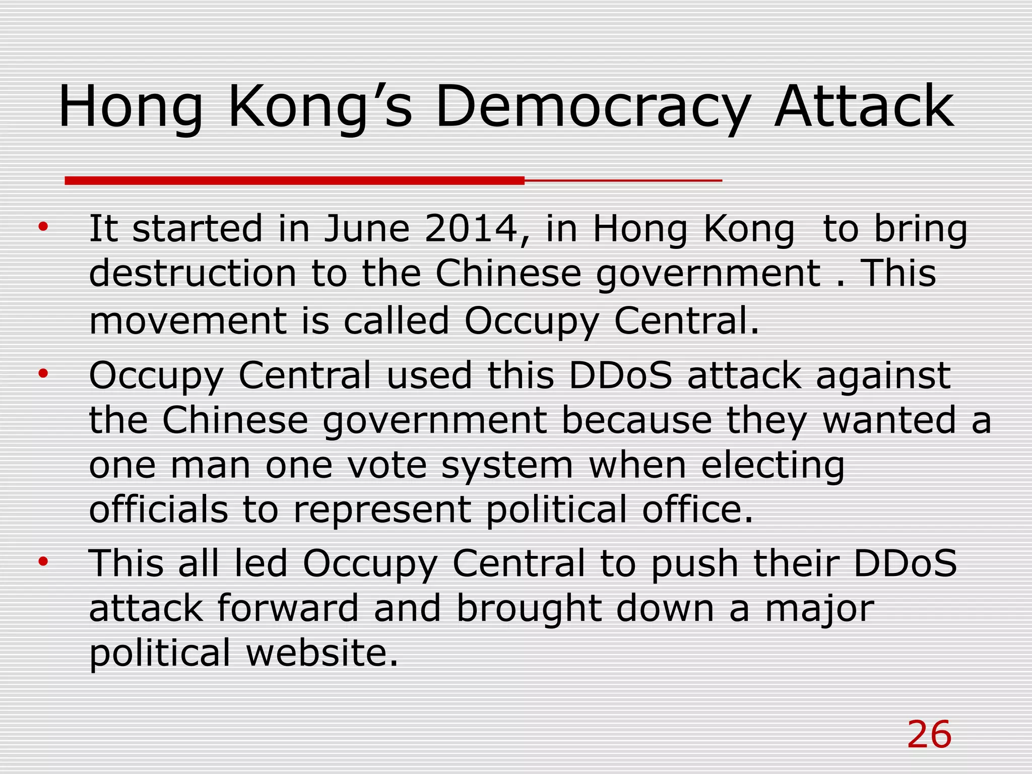 DDoS Attack PPT by Nitin Bisht | PPT