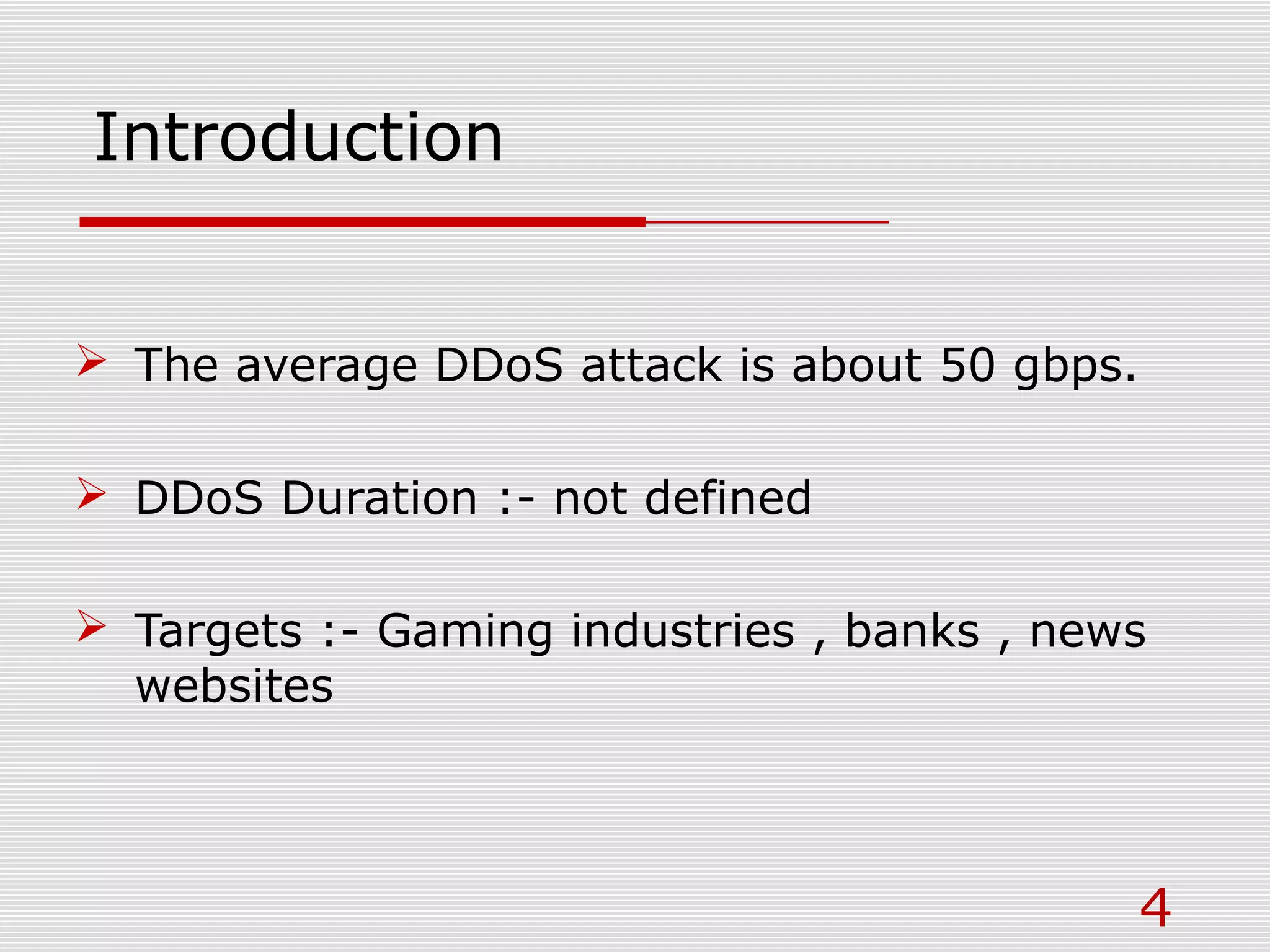 DDoS Attack PPT by Nitin Bisht | PPT