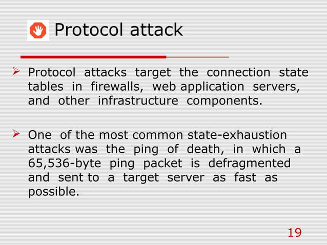 DDoS Attack PPT by Nitin Bisht | PPT