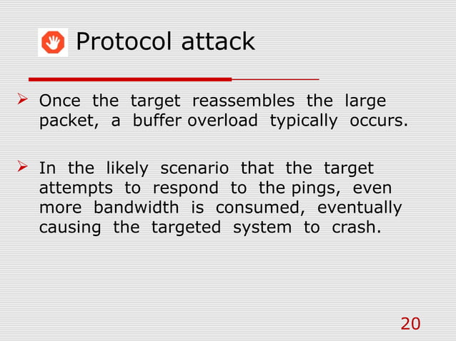 DDoS Attack PPT by Nitin Bisht | PPT
