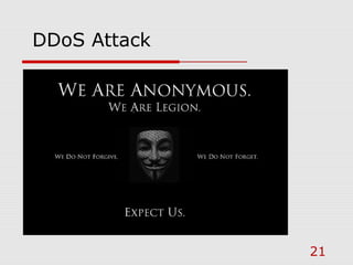 DDoS Attack PPT by Nitin Bisht | PPT