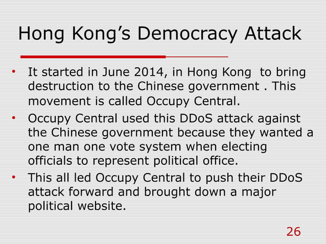 DDoS Attack PPT by Nitin Bisht | PPT