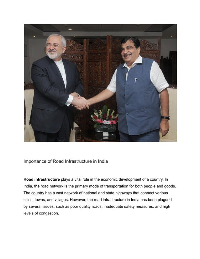 Nitin Gadkari’s Bold Vision for Road Infrastructure in India: An Overview of his Initiatives and ...
