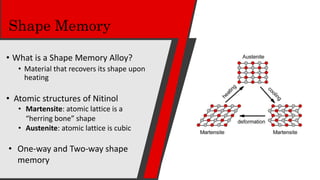 Nitinol Innovation - Kellogg's Research Labs (Technical Intro Slide) | PPTX