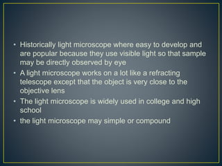 light microscope | PPTX | Photography | Arts and Crafts