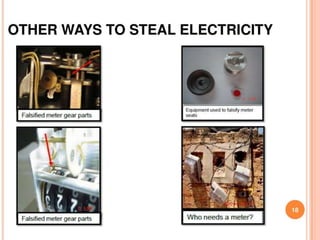 presentation on POWER THEFT IDENTIFICATION SYSTEM | PPTX