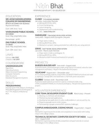 Nitin resume | PDF
