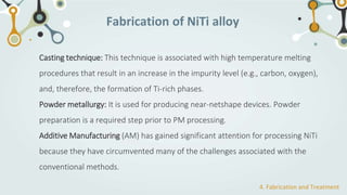 Nickel -Titanium alloys (NiTi) PPT.pptx