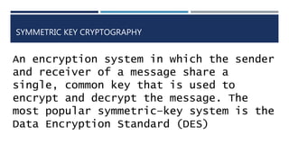 cryptography and network security | PPT