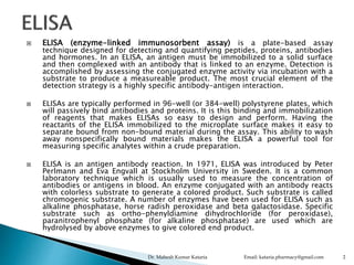ELISA and RIA | PPT