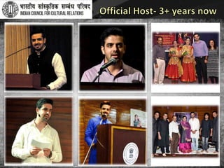 Nitish Kalia (anchor, emcee, commentator, singer, mimic, actor) | PPT ...