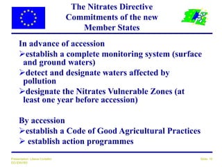 Nitrate Directives Presentation Pps