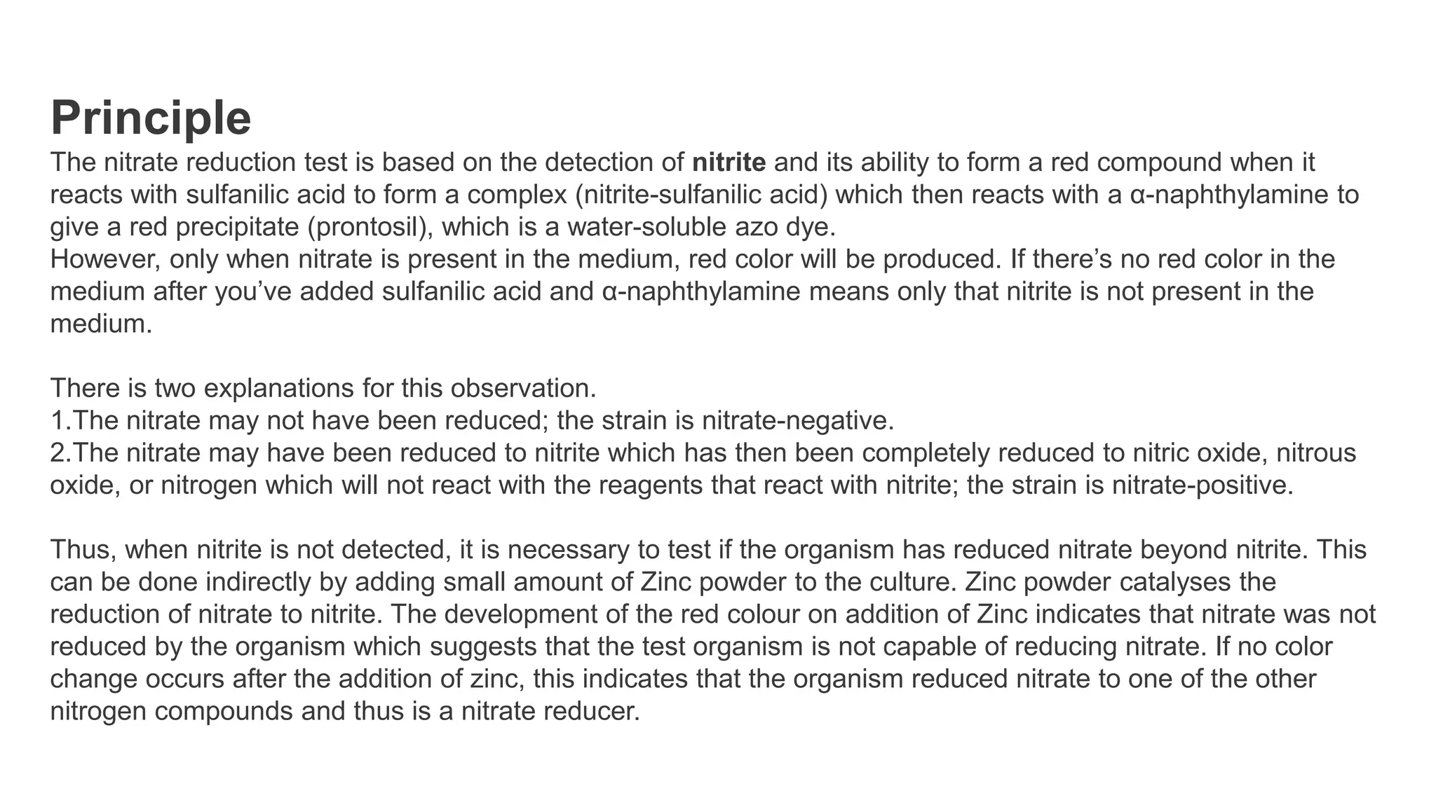 Nitrate reduction | PPTX