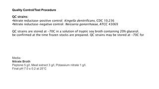 Nitrate reduction | PPTX