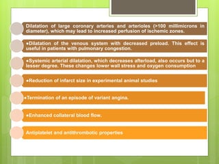 Nitrates | PPTX | Heart and Cardiovascular Diseases | Diseases and ...