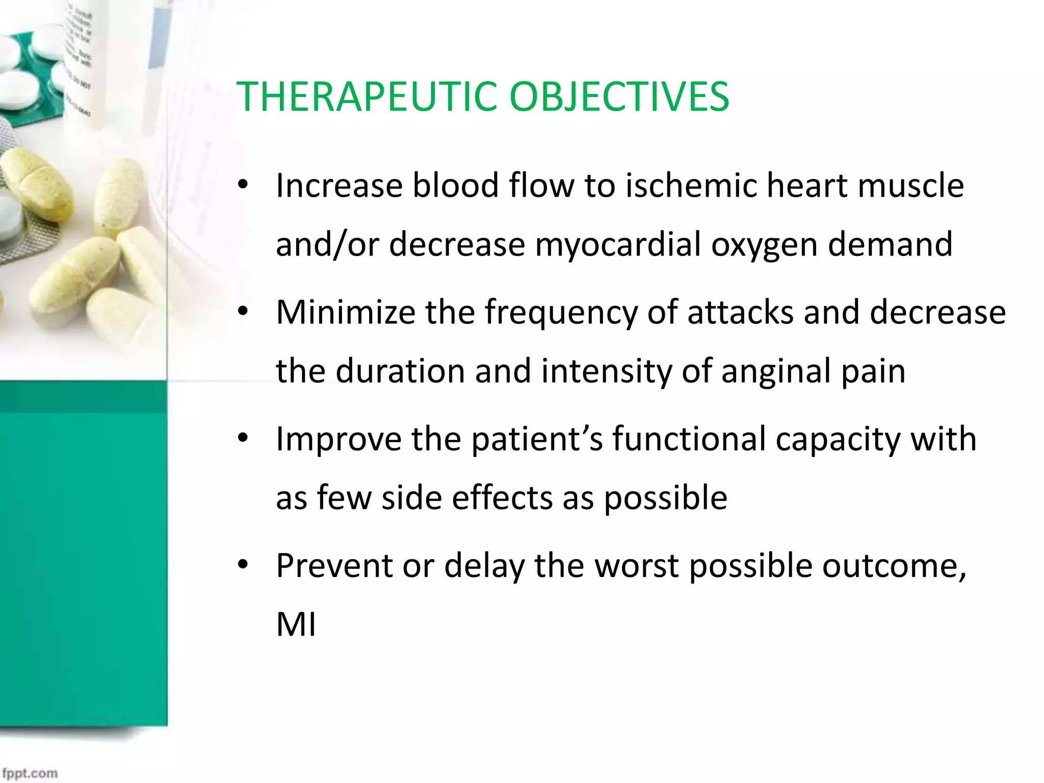Nitrates in angina pectoris | PPTX