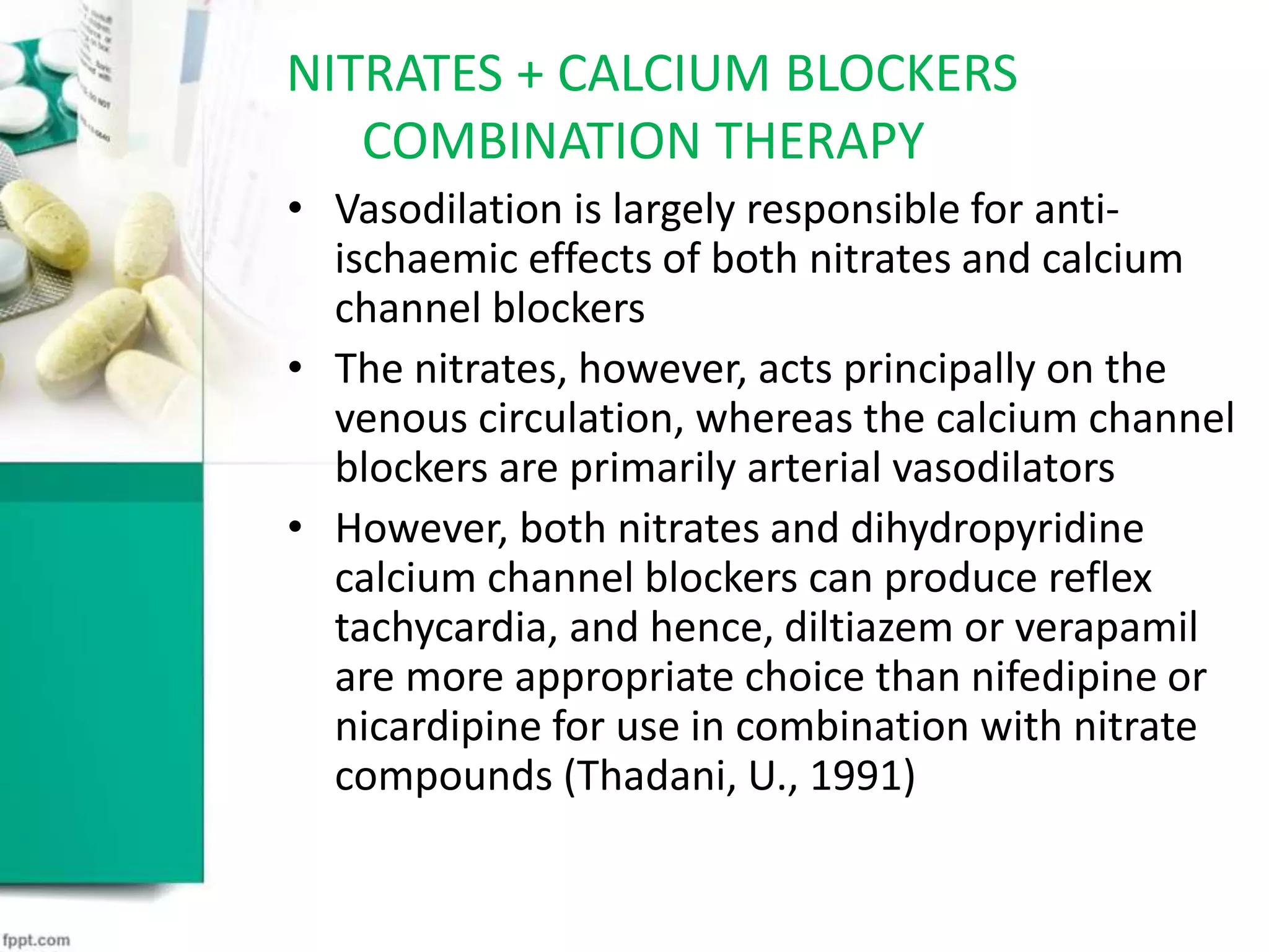 Nitrates in angina pectoris | PPTX