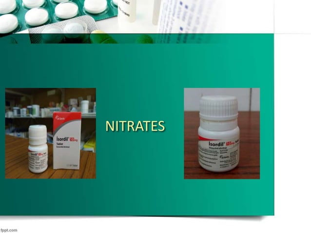 Nitrates in angina pectoris | PPTX | Heart and Cardiovascular Diseases ...