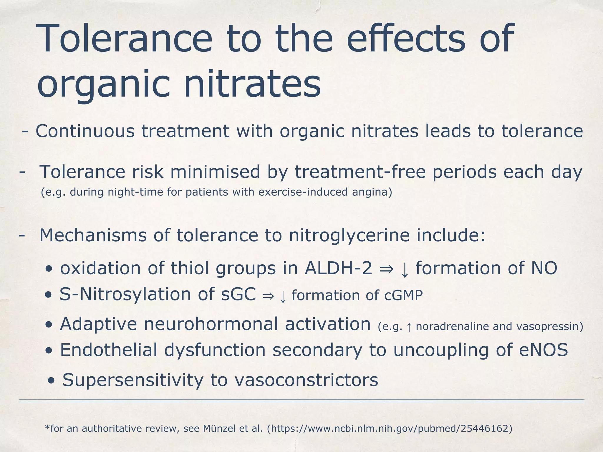 Nitrates iuphar | PPTX | Heart and Cardiovascular Diseases | Diseases ...