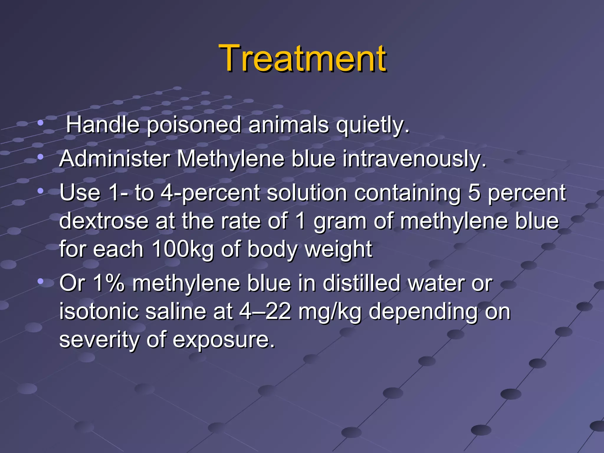 Nitrates poisoning | PPT
