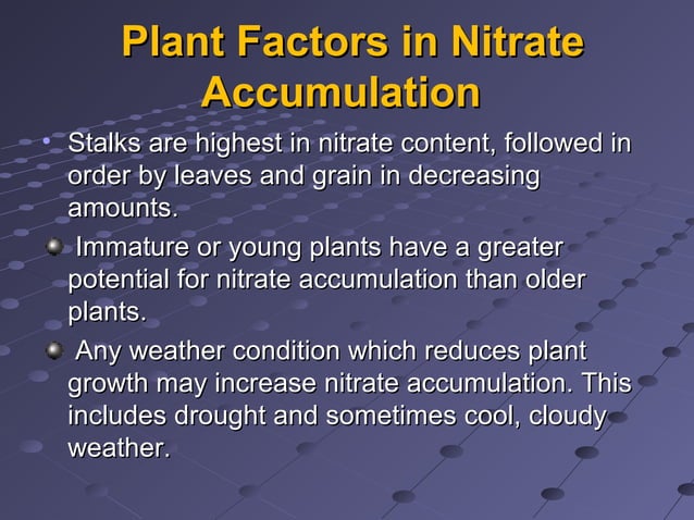 Nitrates poisoning | PPT | Blood Disorders | Diseases and Conditions