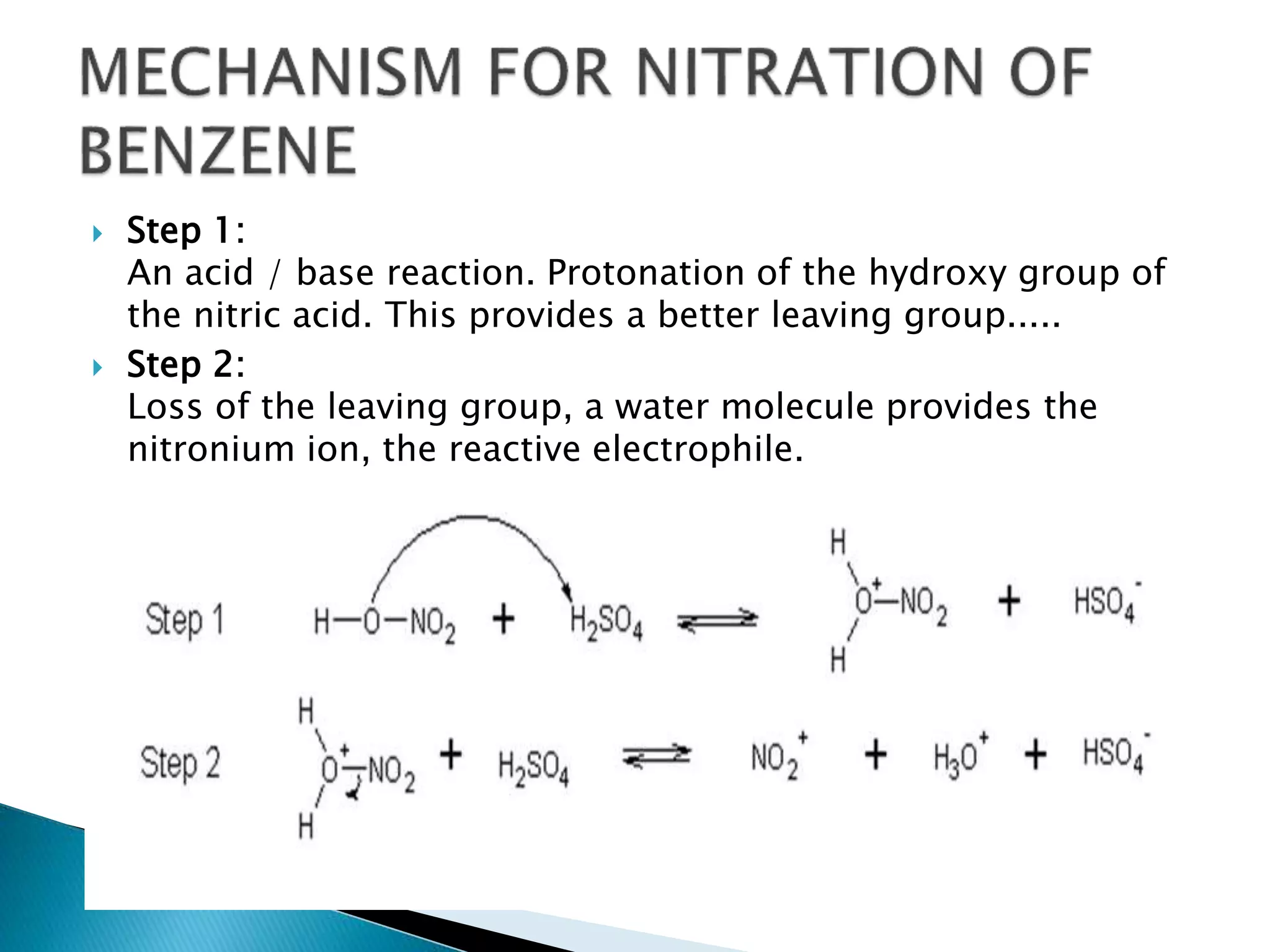 Nitrating agents with aromatic nitration | PPTX