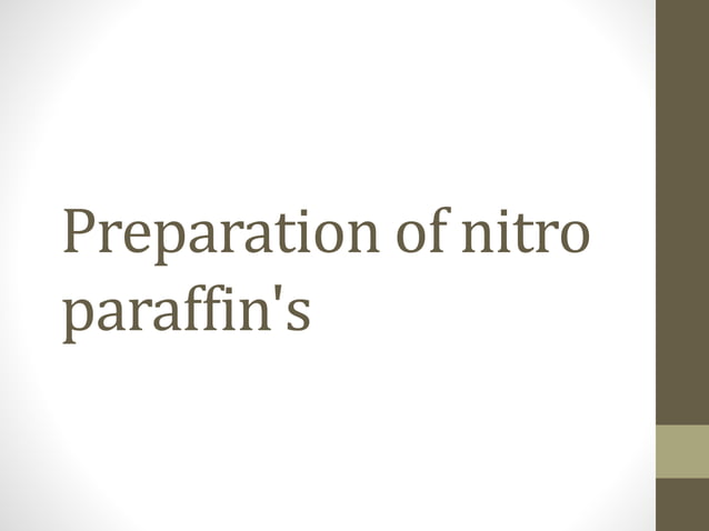 Nitration | PPTX