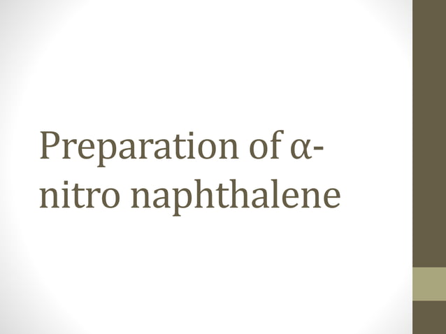 Nitration | PPTX