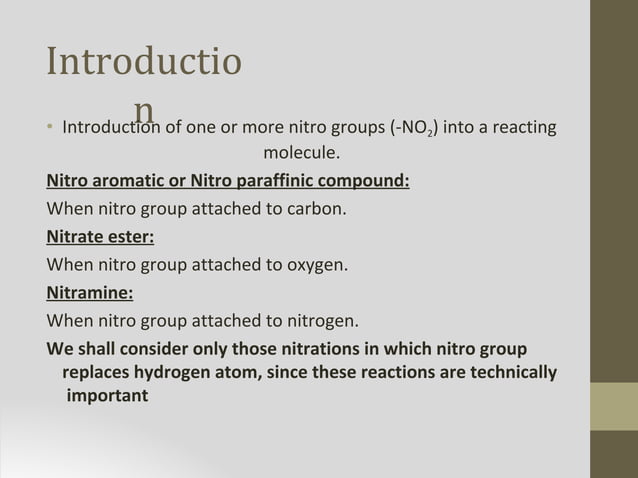 Nitration | PPT