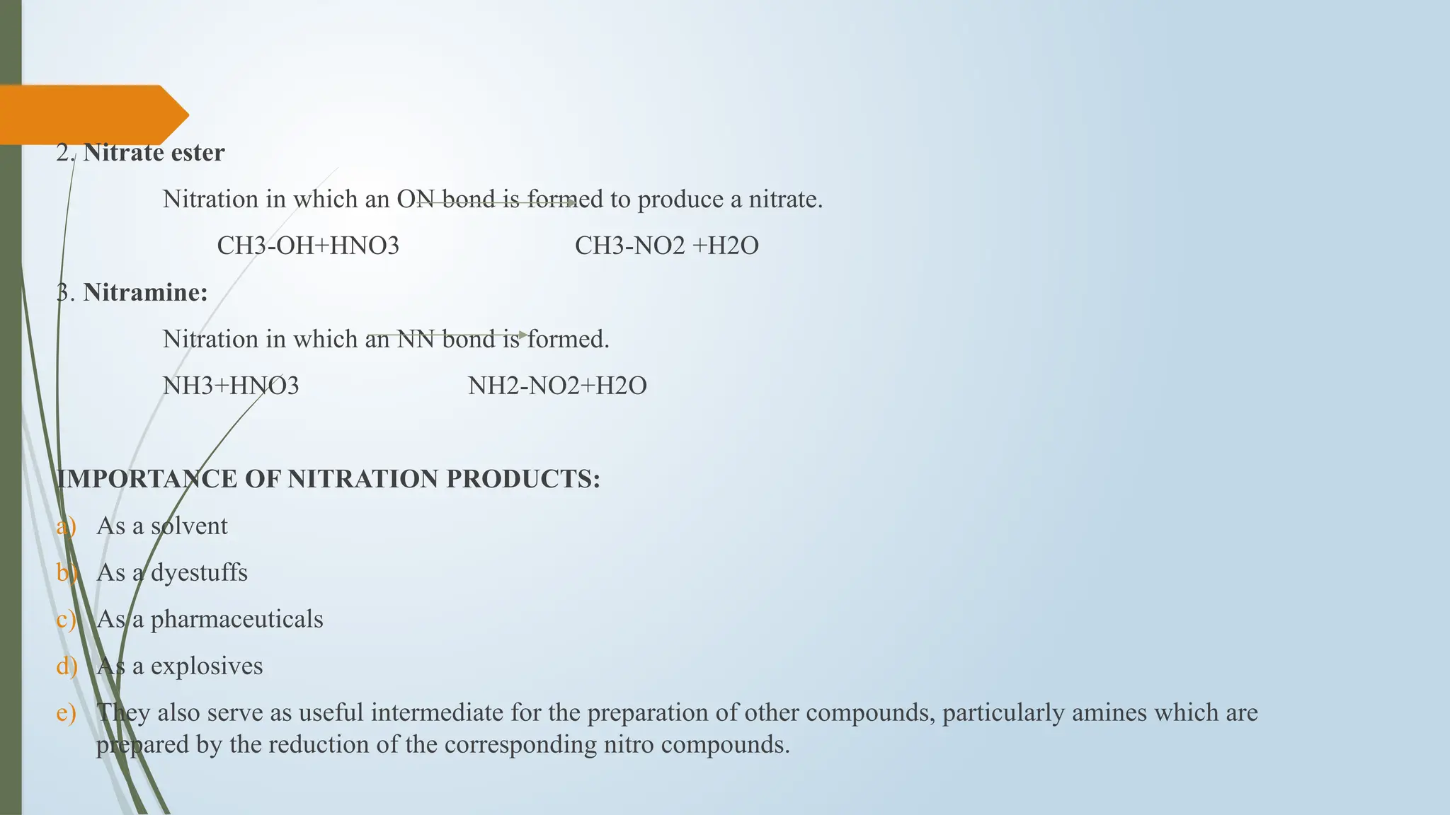 NITRATION, NITRATING AGENTS AND NITRATION EQUIPMENTS | PPTX