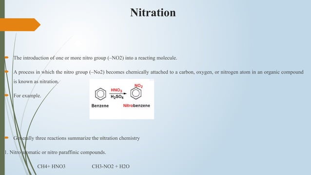 NITRATION, NITRATING AGENTS AND NITRATION EQUIPMENTS | PPTX