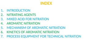 NITRATION M.PHARMA Chemistry(MPC204T) Pharmaceutical Process Chemistry.pptx