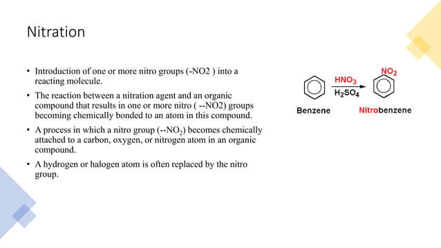 Nitration (2) | PPTX | Chemistry | Science