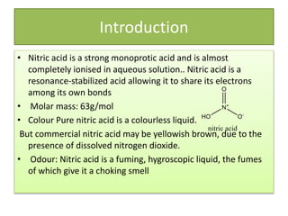 Nitric acid | PPTX
