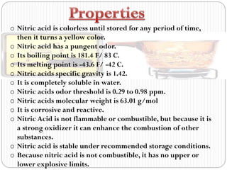 Nitric acid | PPT