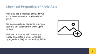 Nitric Acid.pptx | Chemistry | Science