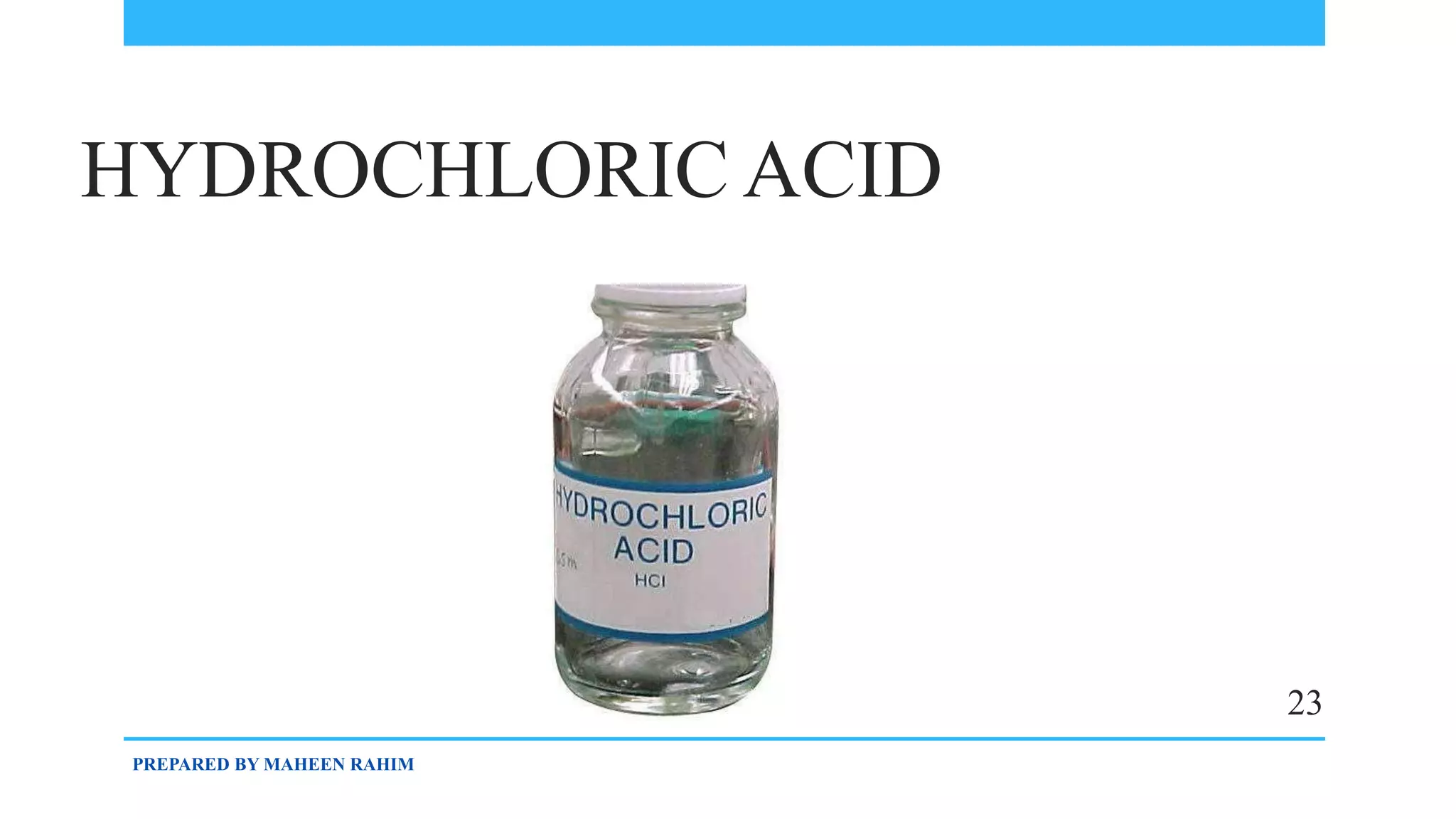 Nitric acid and hydrochloric acid | PDF