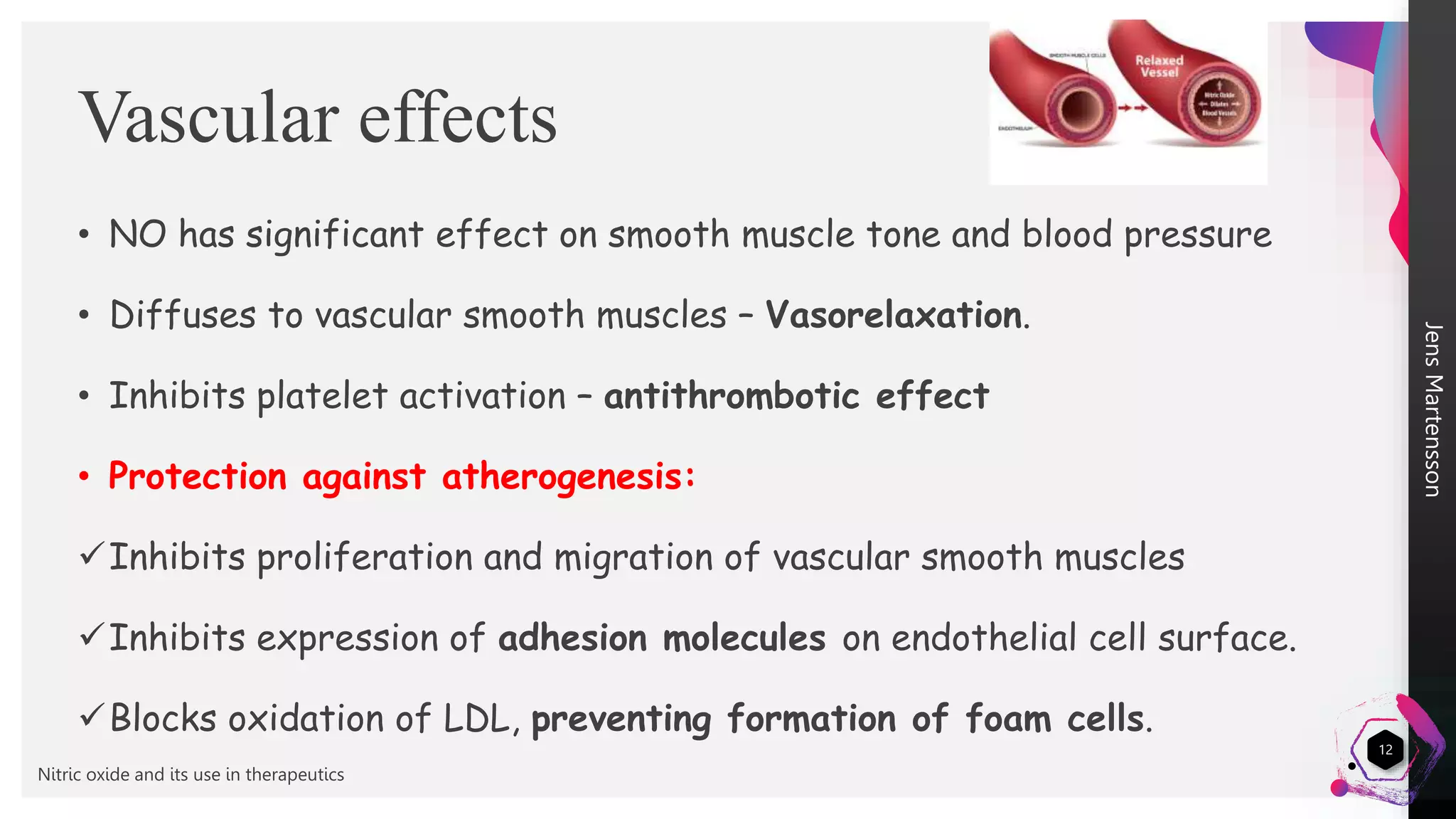 Nitric Oxide and its role in therapeutics.pptx