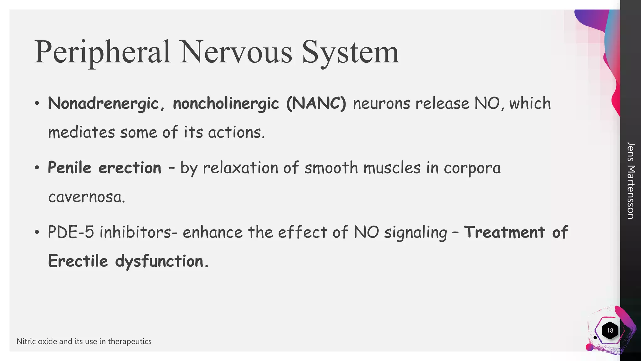 Nitric Oxide and its role in therapeutics.pptx