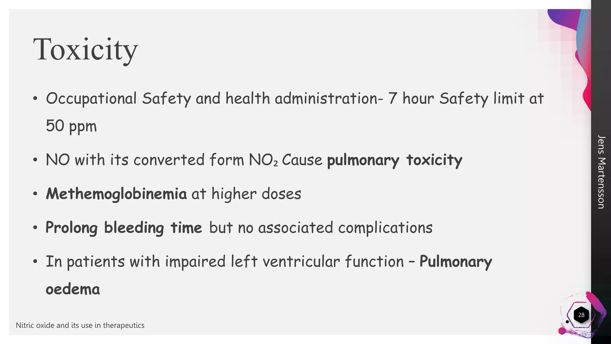 Nitric Oxide and its role in therapeutics.pptx