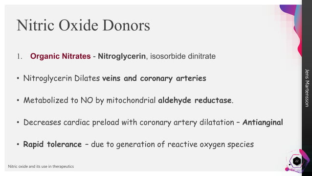 Nitric Oxide and its role in therapeutics.pptx