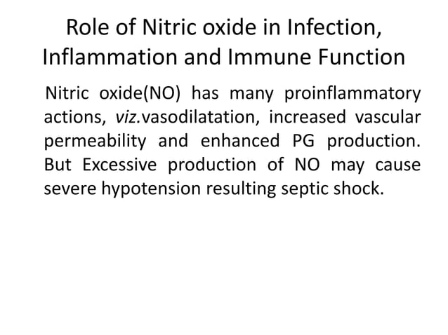 NITRIC OXIDE AND VASOACTIVE PEPTIDE SIGNAL MOLECULE.pptx | Chemistry | Science