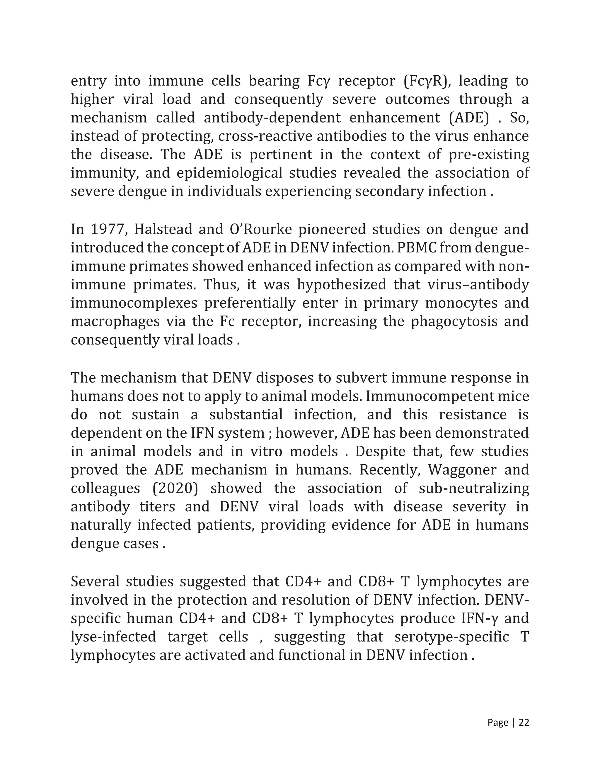 ROLE OF NITRIC OXIDE IN PATHOGENESIS OF DENGUE FEVER | PDF