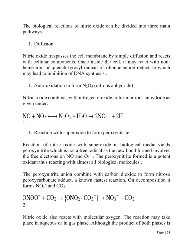 ROLE OF NITRIC OXIDE IN PATHOGENESIS OF DENGUE FEVER | PDF