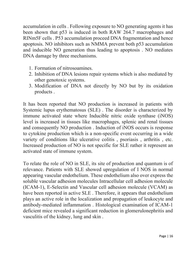 ROLE OF NITRIC OXIDE IN PATHOGENESIS OF DENGUE FEVER | PDF