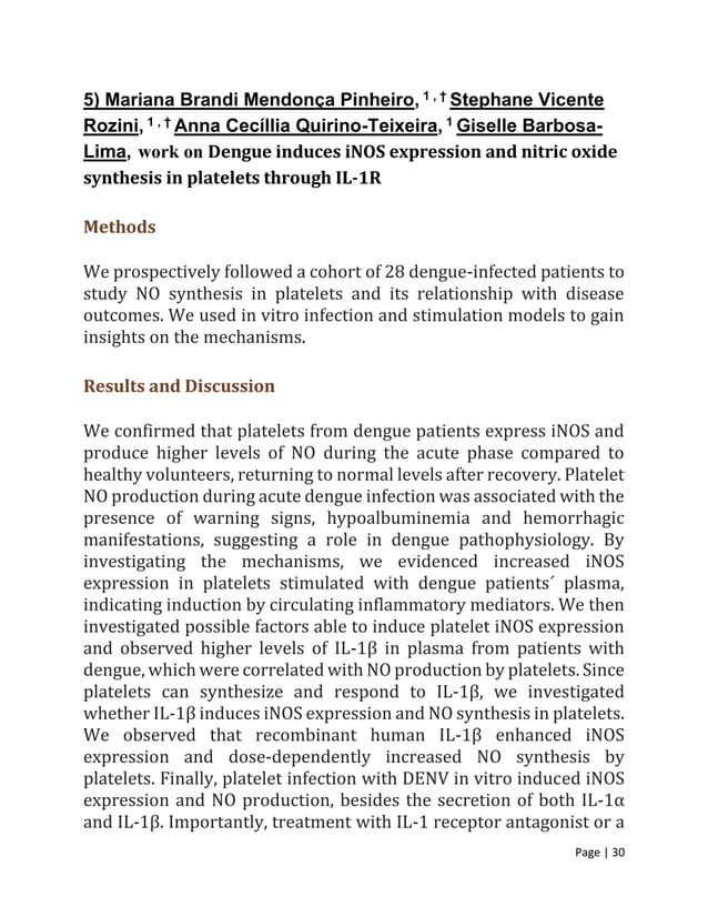 ROLE OF NITRIC OXIDE IN PATHOGENESIS OF DENGUE FEVER | PDF
