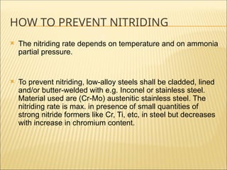 Nitriding phenomena in Ammonia Plant.ppt