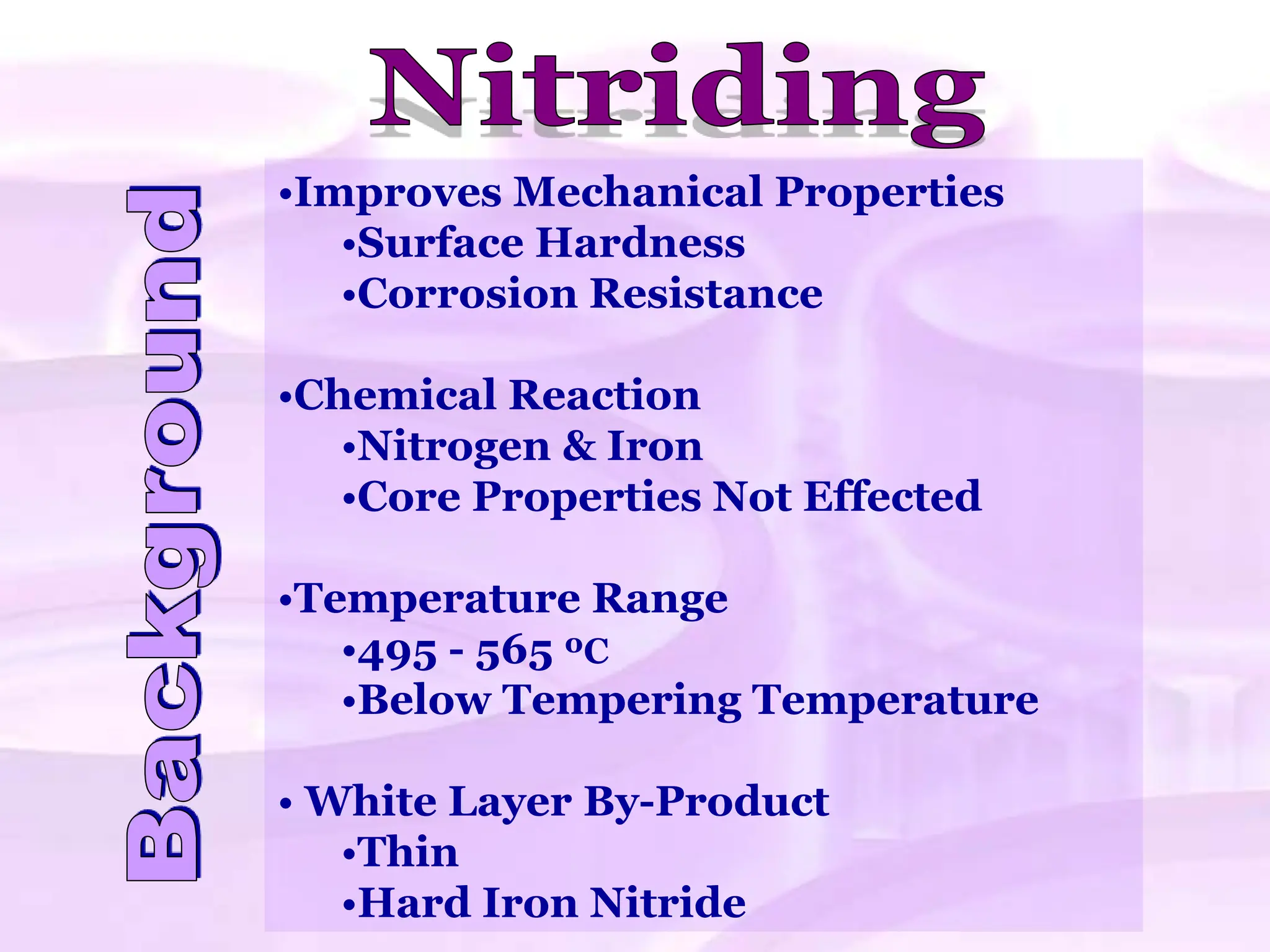 Introduction Nitriding Presentation for Under Graduate | PPT